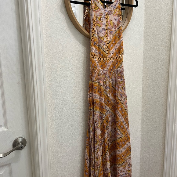 Jaase | Dresses | Jaase Endless Summer Floral Boho Dress With Crochet ...